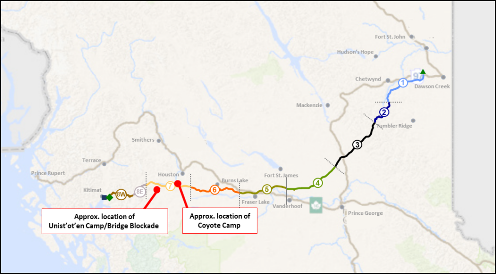Coastal GasLink Pipeline Conflict – Land Use Planning in British Columbia