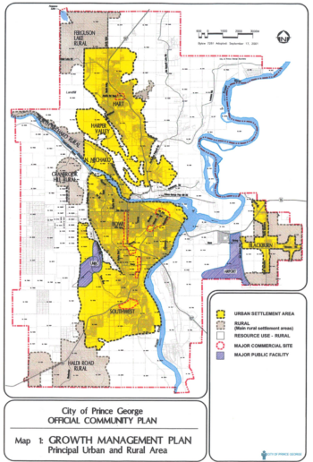Case. Prince George: Planning for Low Growth – Land Use Planning in ...