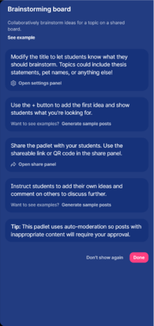Padlet – Quick Start Guides for EdTech Tools