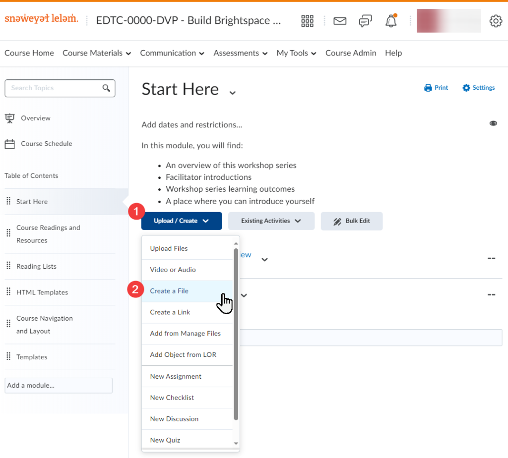 Brightspace Content – Quick Start Guides for EdTech Tools
