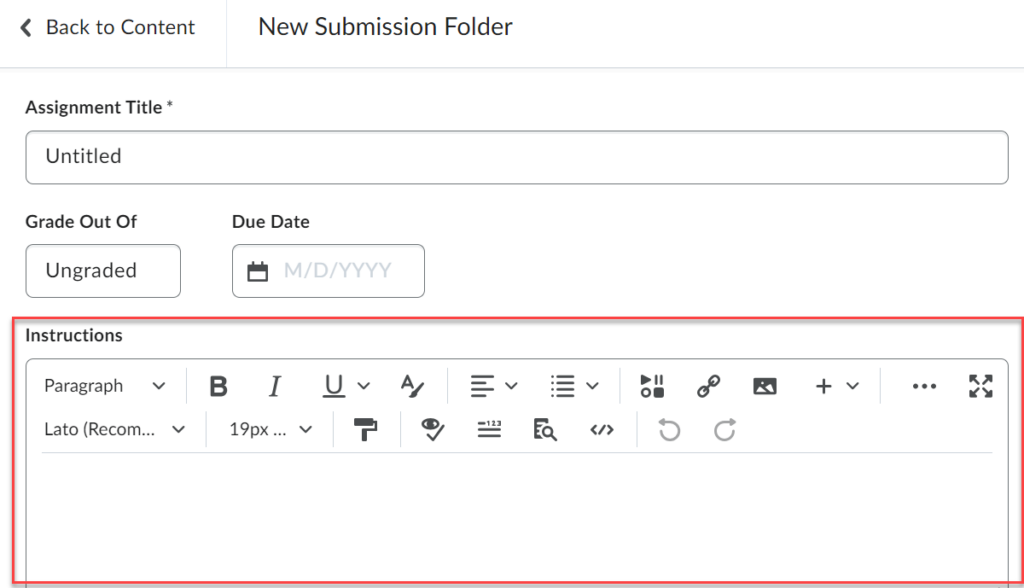 Assignments – Quick Start Guides for EdTech Tools