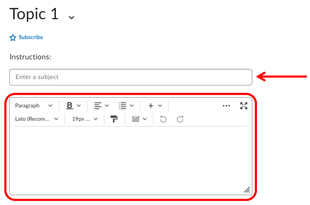 Discussions – Quick Start Guides for EdTech Tools
