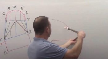 Square to Round on a Pitch – Pattern Development: Sheet Metal Level 2