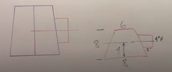 Tee on a Taper – Pattern Development: Sheet Metal Level 3