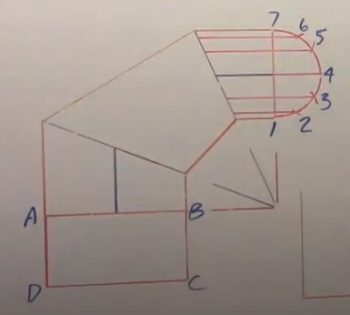 Square to Round Elbow-3 Piece – Pattern Development: Sheet Metal Level 4
