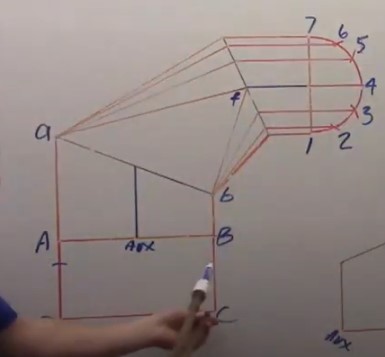 Square to Round Elbow-3 Piece – Pattern Development: Sheet Metal Level 4