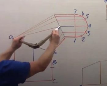 Square to Round Elbow-3 Piece – Pattern Development: Sheet Metal Level 4
