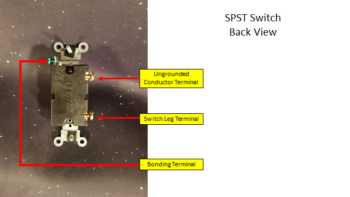 Single-pole, single-throw (SPST) – Basic Lighting for Electricians: Level 1