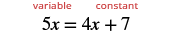 3.3 Solve Equations with Variables and Constants on Both Sides ...