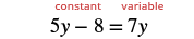 3.3 Solve Equations with Variables and Constants on Both Sides ...