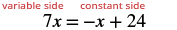 3.3 Solve Equations with Variables and Constants on Both Sides ...