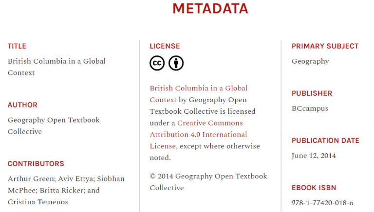 Developing the Release Plan – Access & Metadata – UBC Open Text ...