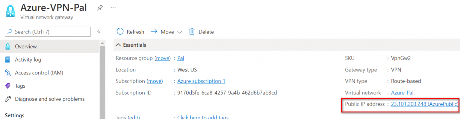 4.1 IPsec VPN between Palo Alto on Premise and Microsoft Azure – Palo Alto Firewall