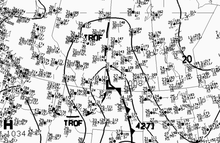 LABORATORY 4: MID-LATITUDE CYCLONES, WEATHER MAPS, AND FORECASTING ...