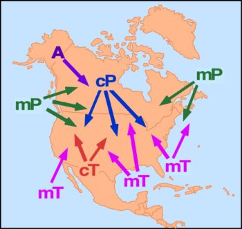 LABORATORY 4: MID-LATITUDE CYCLONES, WEATHER MAPS, AND FORECASTING ...