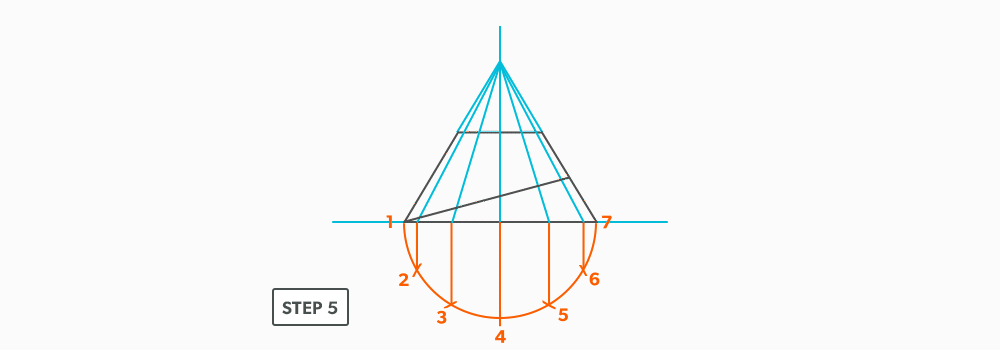 Cone on a Pitch/Miter – Pattern Development: Sheet Metal Level 1