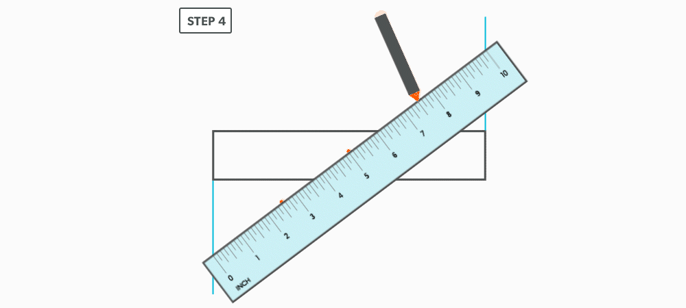 Divide a Line Using a Ruler on an Angle – Pattern Development: Sheet ...