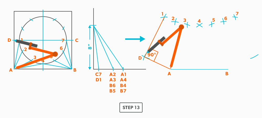 On-Centre Square to Round – Pattern Development: Sheet Metal Level 1