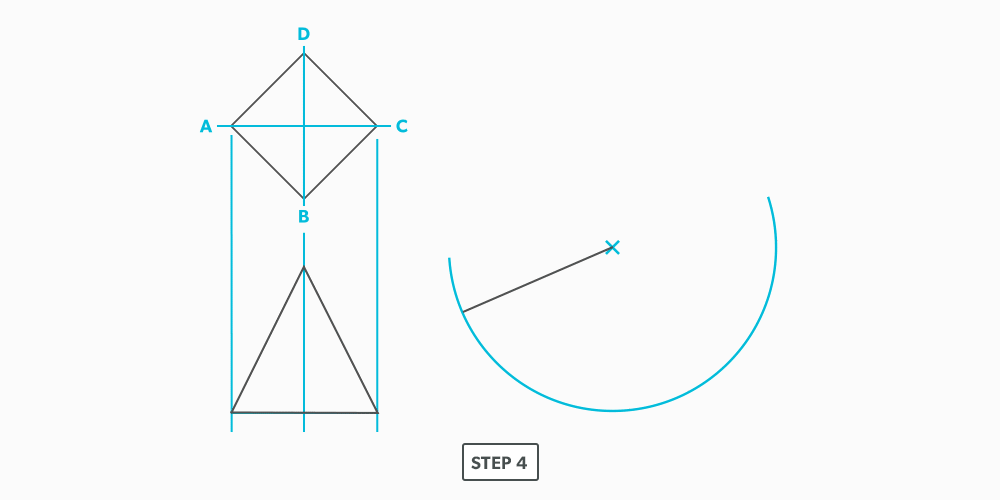 Pyramid – Pattern Development: Sheet Metal Level 1