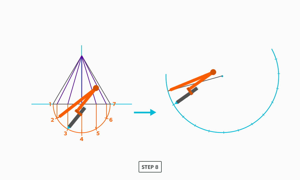Right Cone – Pattern Development: Sheet Metal Level 1
