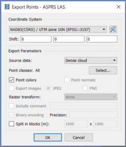 Chapter 3.1 – Export Dense Cloud – Processing UAS Photogrammetric ...