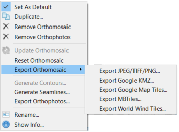 Chapter 3.4 – Export Othomosaic – Processing UAS Photogrammetric Images ...