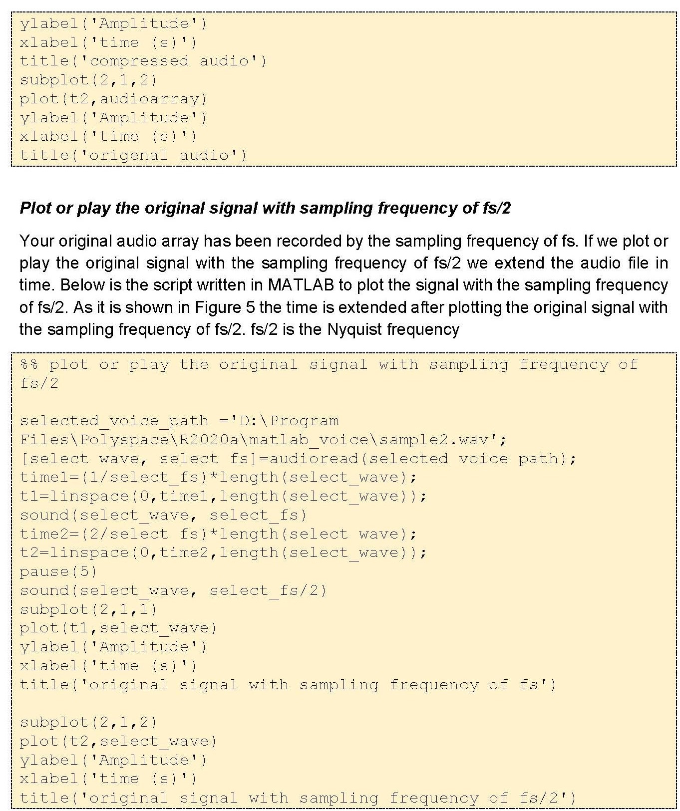 Solution- Digital audio system – Physical System Modelling Using MATLAB