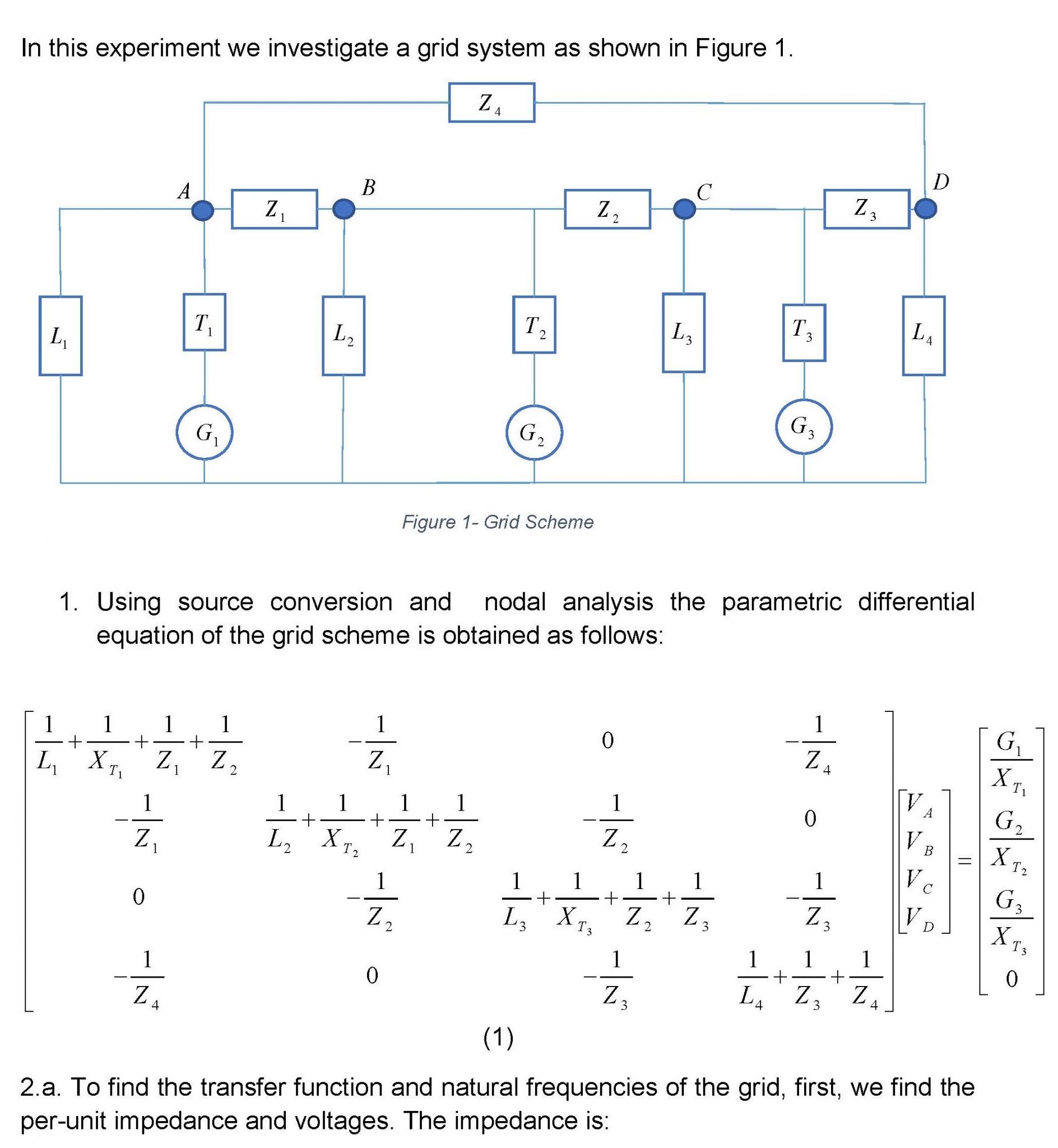 Solution- Electrical system – Physical System Modelling Using MATLAB