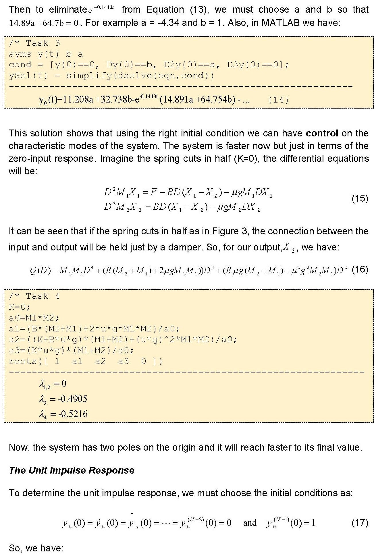 Solution – Train system – Physical System Modelling Using MATLAB