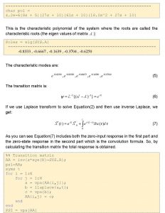 Solution – Distillation column system – Physical System Modelling Using ...