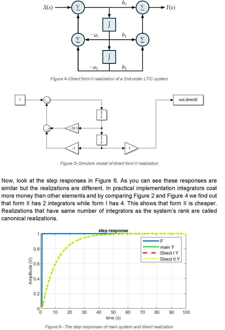 Solution – System realization – Physical System Modelling Using MATLAB