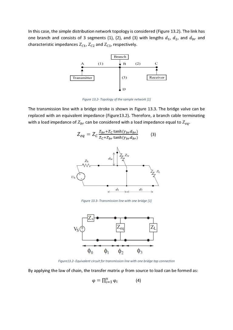 Modelling a communication cable – Physical System Modelling Using MATLAB