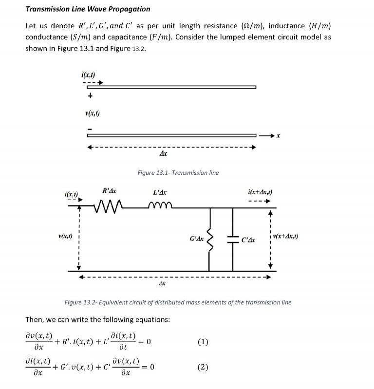 Solution – Modelling a communication cable – Physical System Modelling Using MATLAB
