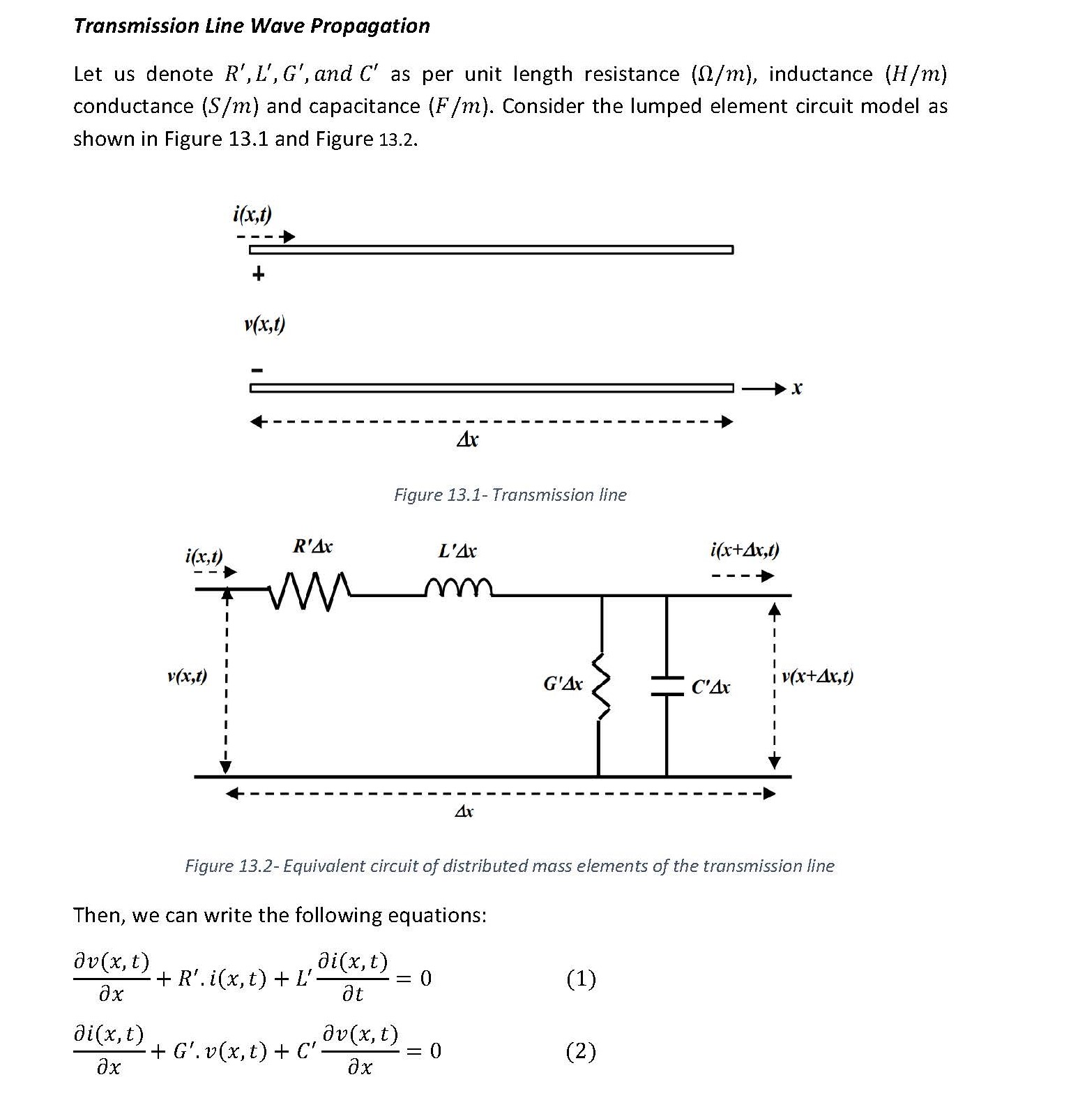 Solution – Modelling a communication cable – Physical System Modelling Using MATLAB