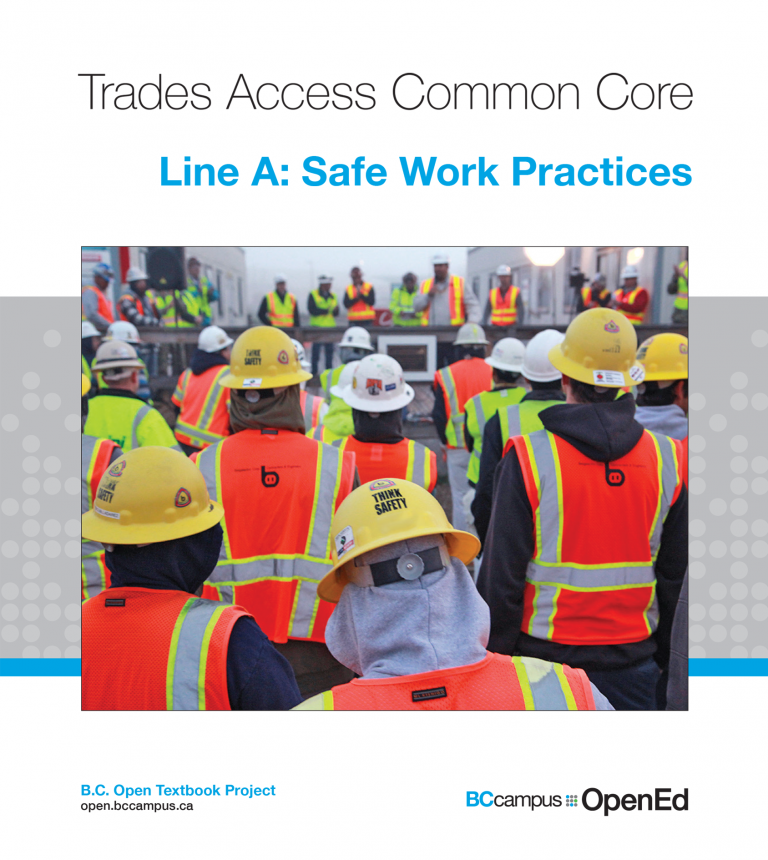 Trades Access Common Core | Line A: Safe Work Practices | Competency A-4 – Simple Book Publishing