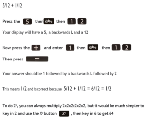 Using a Scientific Calculator – Trade Skills for Success: Numeracy