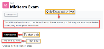 How to Take a Quiz or Exam on Moodle – A Student Guide to Learning With ...